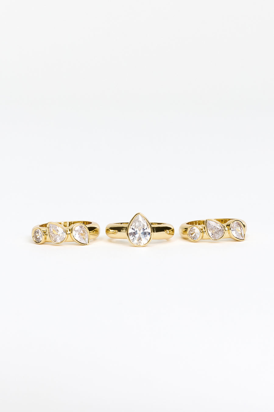 DAMON TRIPLE STACK RING – Acler